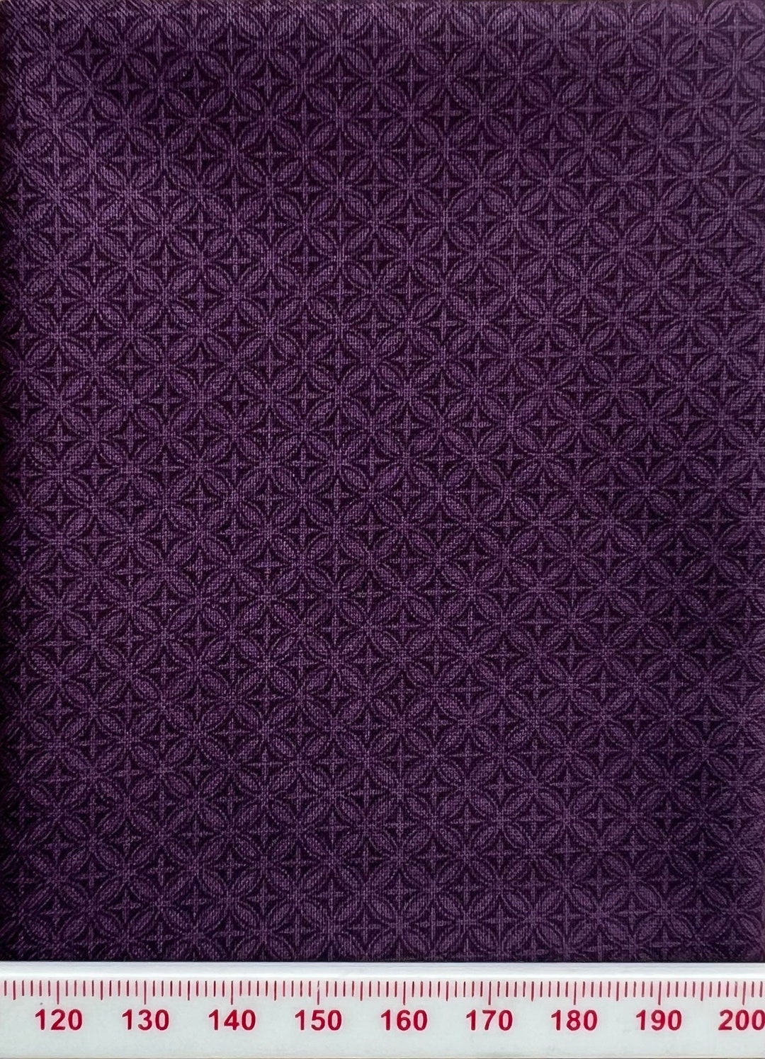 Dark Purple Circle Pattern on a Purple Cotton Background. Perfect for ...