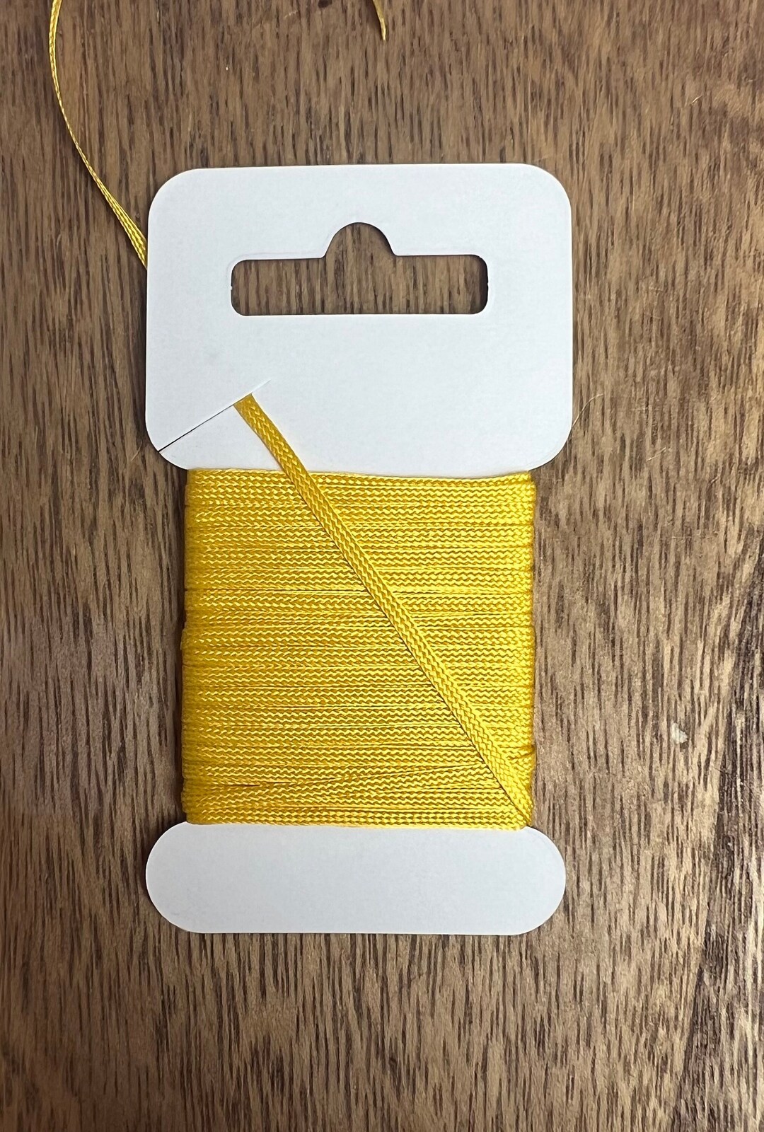 Yellow 2mm Lacet Braid. A Lovely Small Scale Braid Perfect for ...
