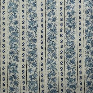 Blue and Cream Floral Design. Perfect for Small Scale Crafts and ...