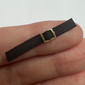 Miniature Buckles X6. Great for Dollhouses, Dolls, Teddy Bears, Fairy's ...