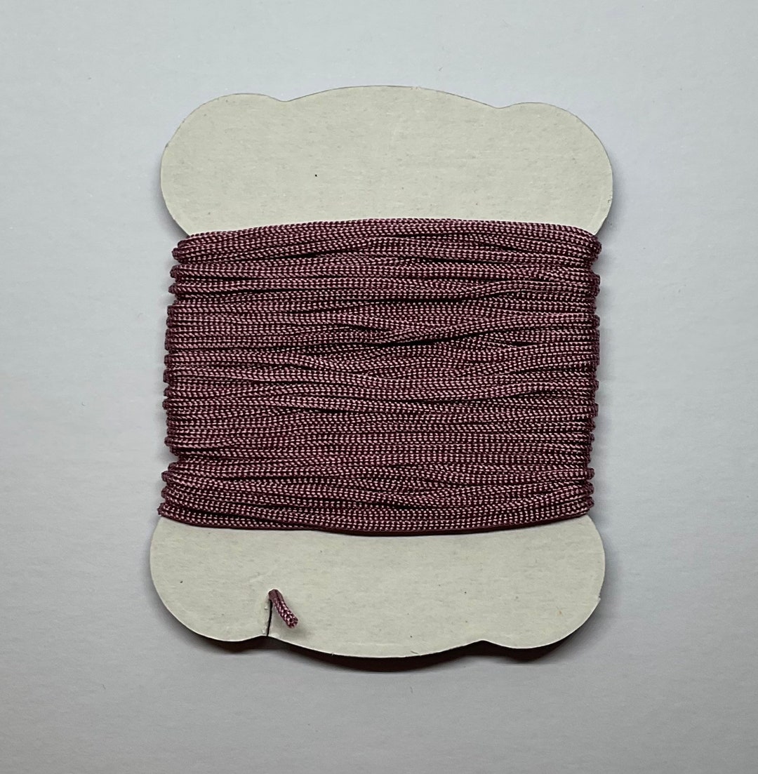 Bunka Thread in Mauve. Great for Miniatures and Embroidery, 6mtr Card ...