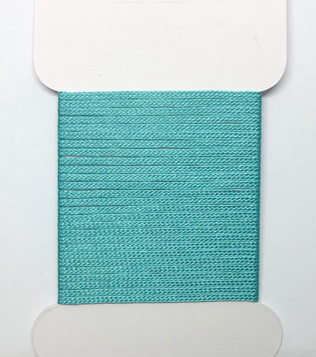 Deep Aqua 1mm Lacet Braid. A Lovely Small Scale Braid Perfect for ...