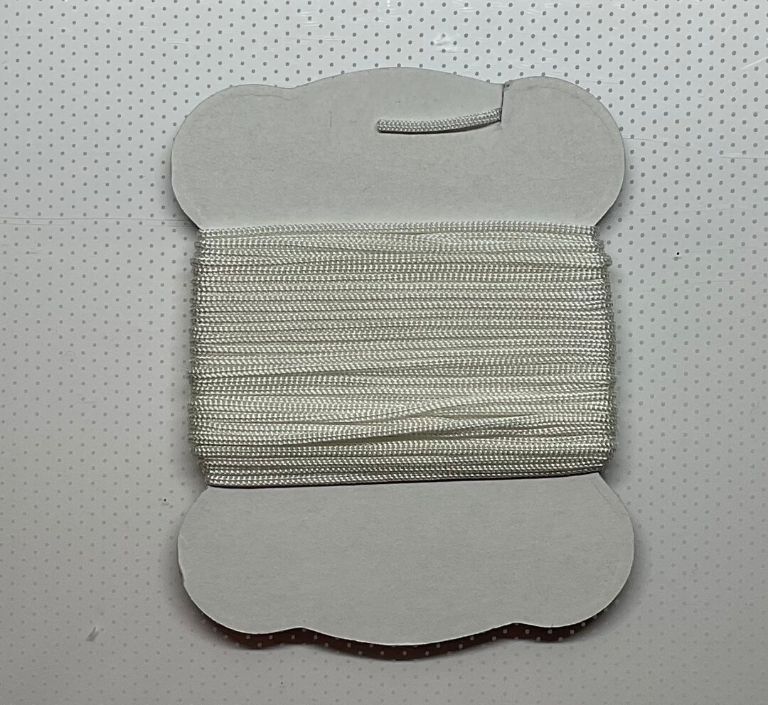 Bunka Thread in White. Great for Miniatures and Embroidery. 6m Card - Etsy