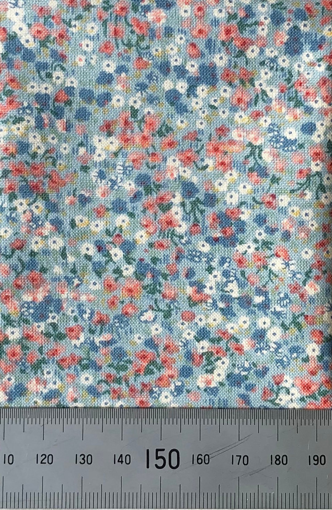 Mixed Floral Pattern Cotton Fabric - Etsy