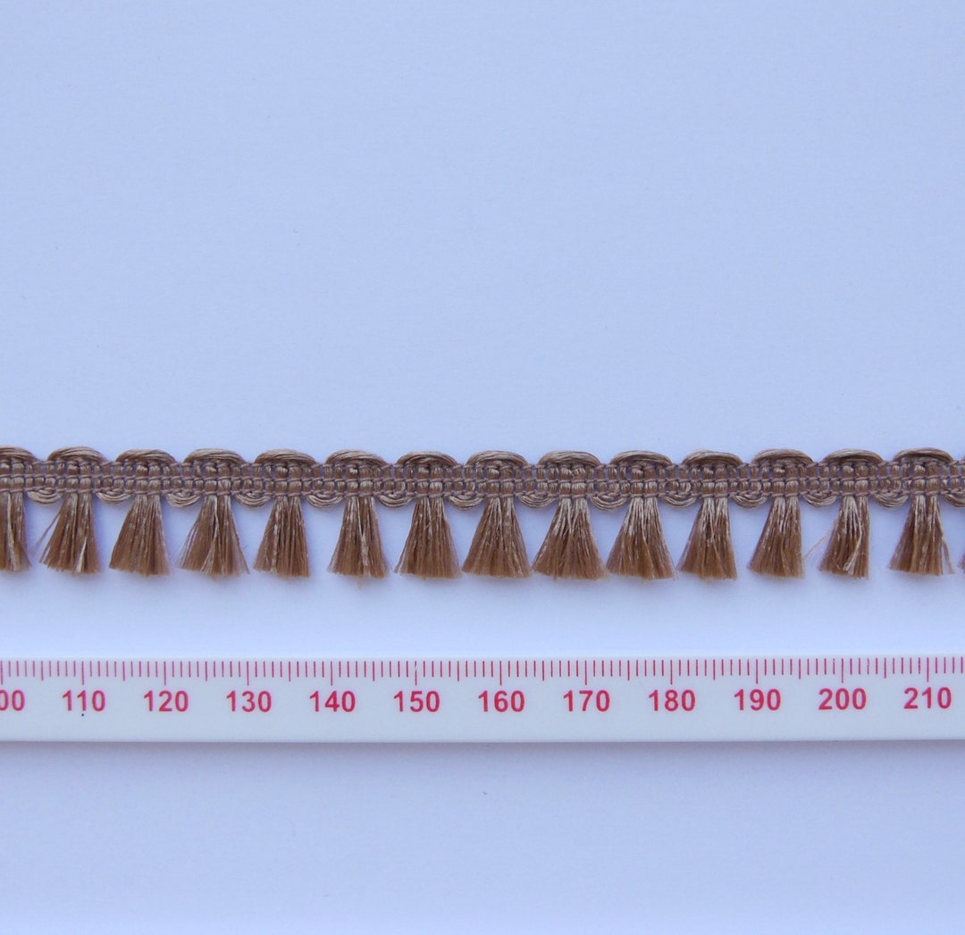 Tufted Fringe Braids (walnut) Price per Metre - Etsy