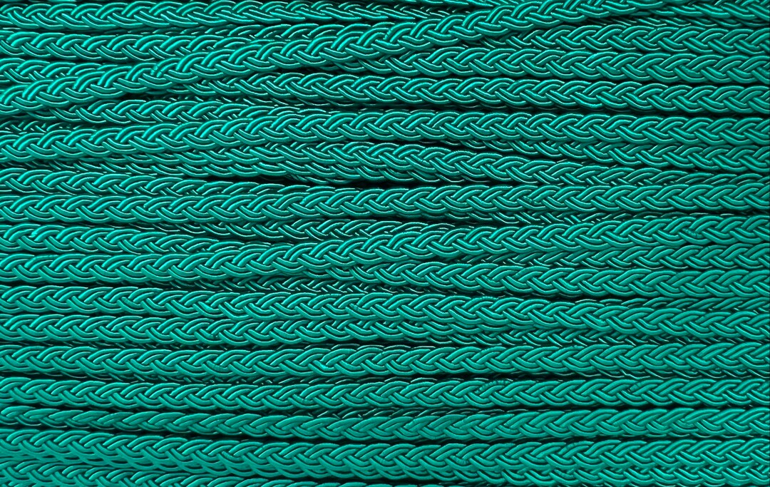 Double Cord Plaited Braid. Jade Green - Etsy UK