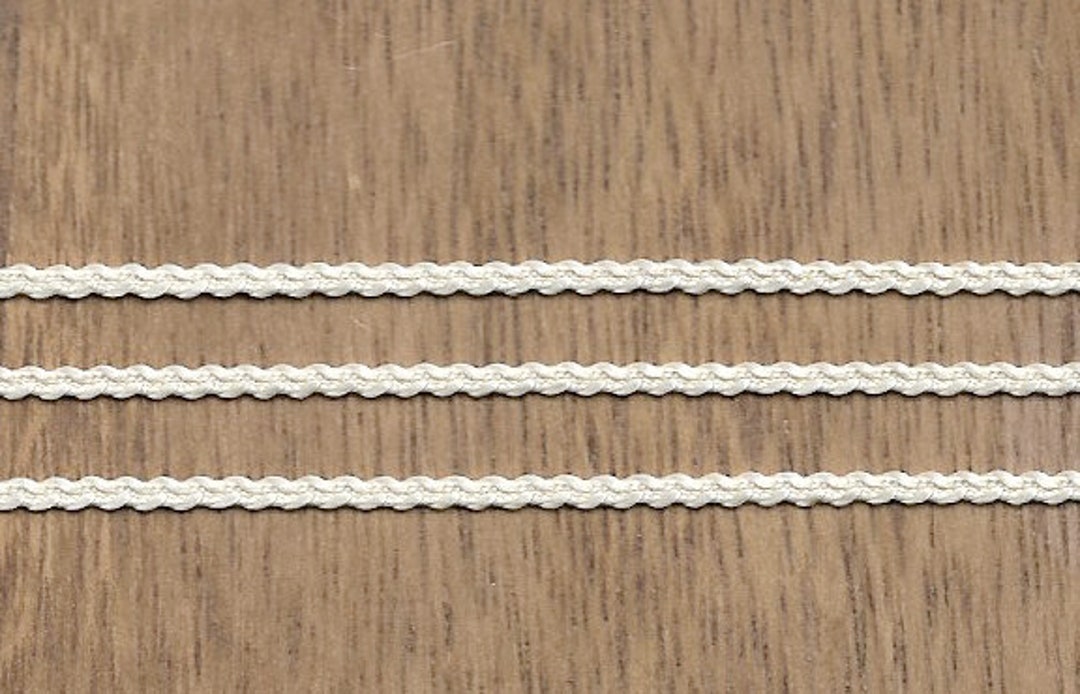 2mm Knobbly Braid - Cream - Etsy