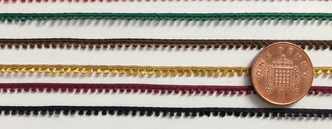 Picot Braids Assorted Colours or Individual - Etsy