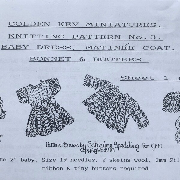 Baby Knitting Patterns Pdf - Etsy UK