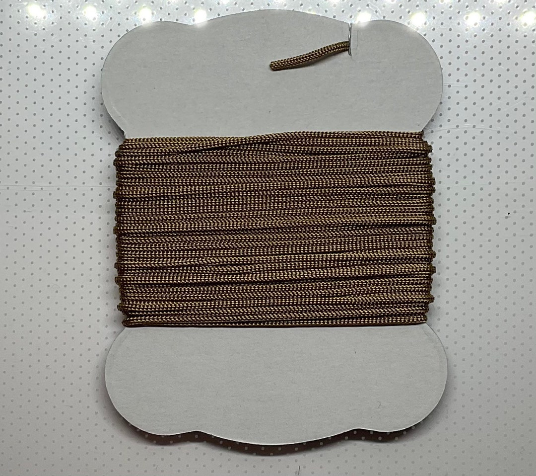 Bunka Thread in Light Brown. Great for Miniatures and Embroidery. 6m ...