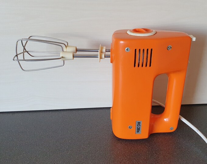 Vintage Orange Mixer, 1970s, Model RG 28s, Made in the Former DDR ...