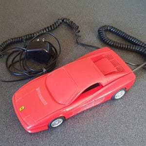 1980s Ferrari Telephone, Red Testarossa, Made for the Dutch Market - Etsy