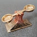 Two Tone Copper Miniature, Scales, Consists of 2 Parts - Etsy