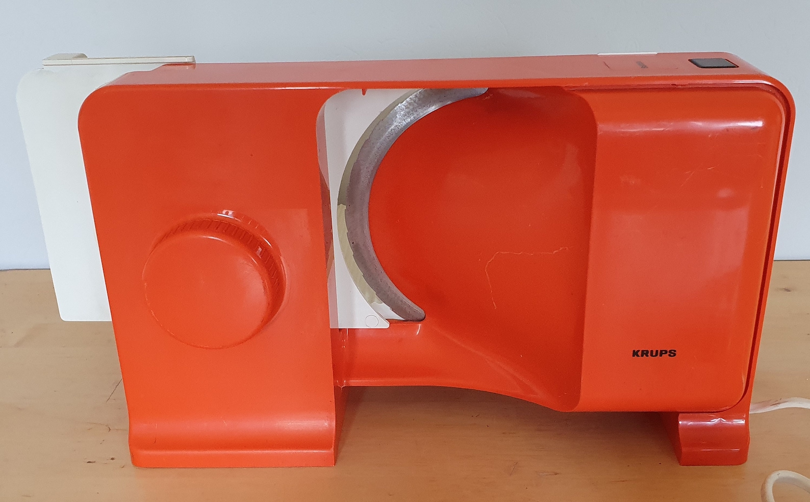 Vintage Krups bread slicer 70s orange kitchen appliance in | Etsy