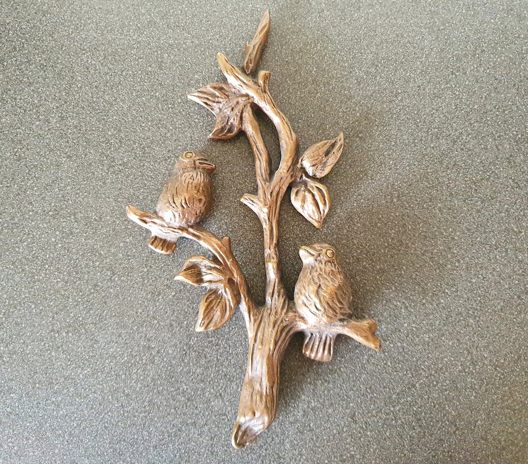 Copper Wall Art Birds, 3D, Solid Copper, Vintage Wall or Window Art - Etsy