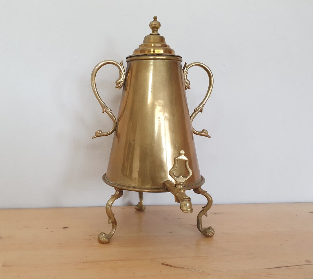 Antique 18th Century Copper Coffee Pot With Tap, Dutch - Etsy