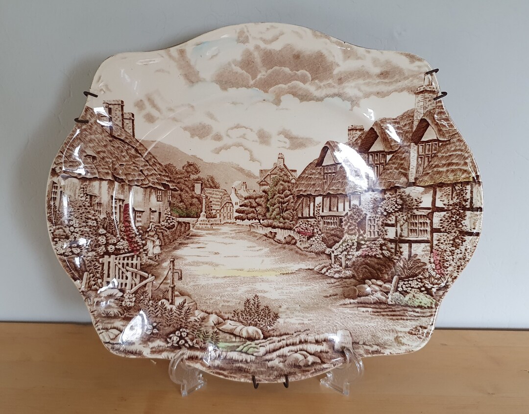 Old English Countryside Plate Johnson Bros Made in England - Etsy