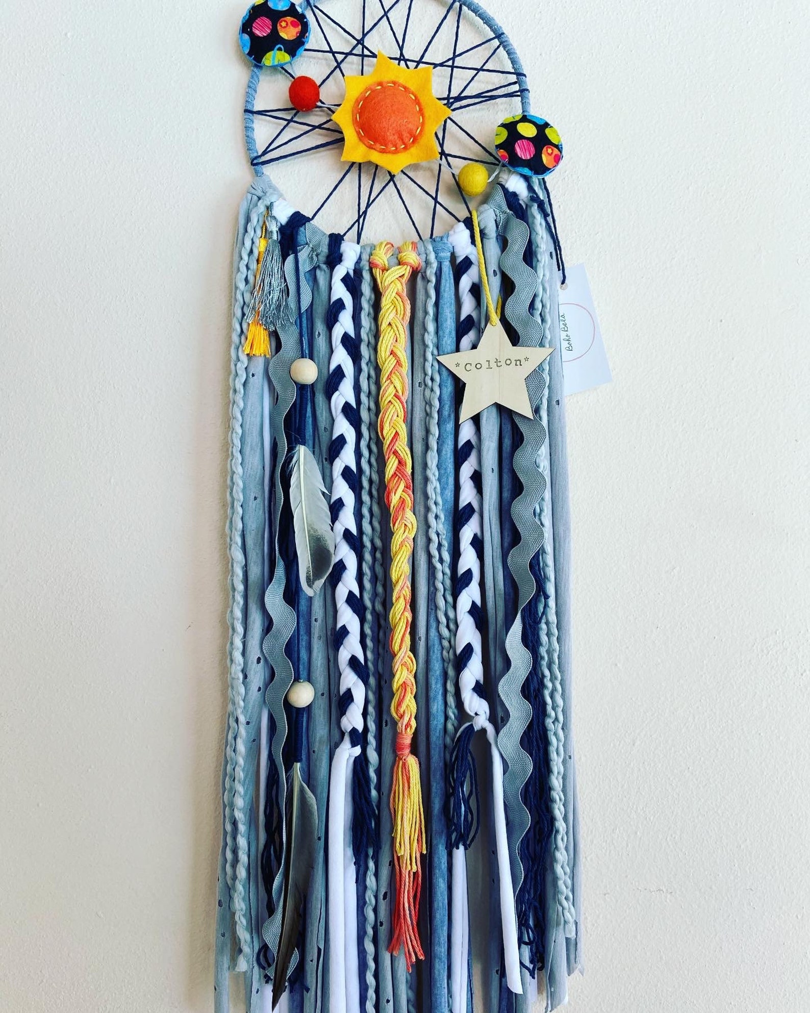 Planets Dream Catcher. Galaxy Theme Dream Catcher for Boys. | Etsy