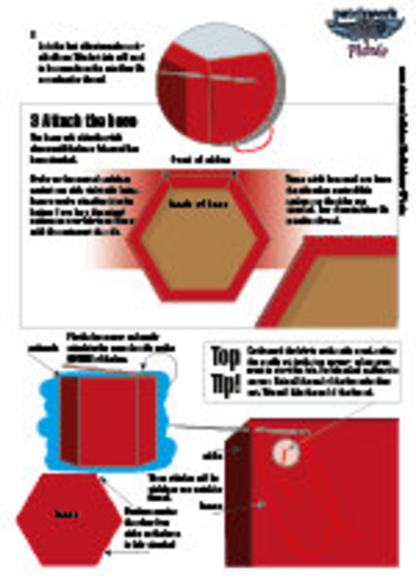 Hexagon Charm Gift Box Patterns Smaller Box PDF Download Svg Included ...