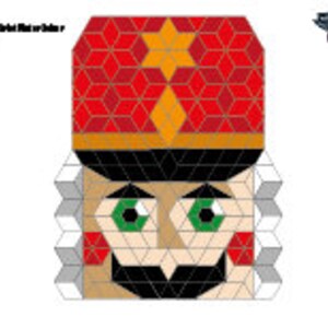 Festive 'going Nuts' Nutcracker EPP Pattern PDF - Digital Download - Etsy