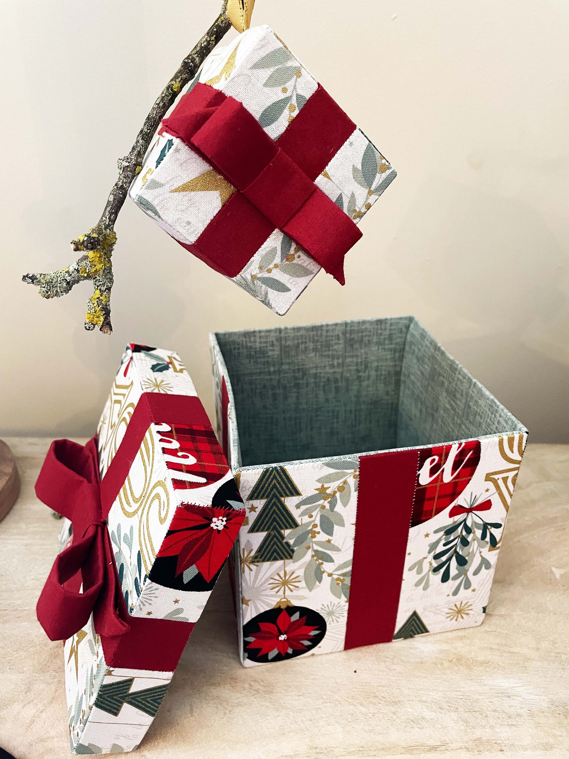 TWO Gift Box Patterns PDF Download Svg Included. A4 and US Letter Size ...