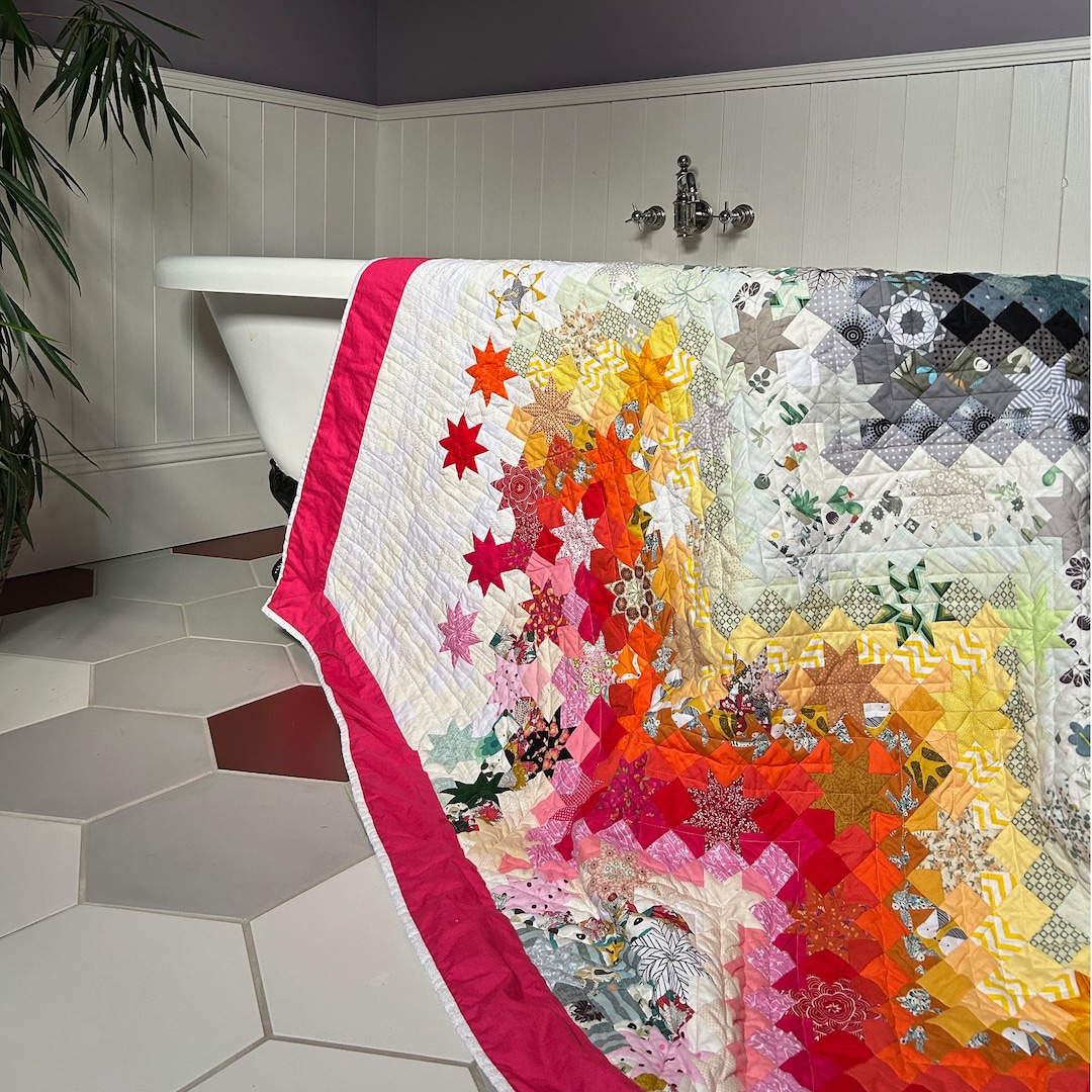 Parade EPP Patchwork Quilt Pattern PDF - Digital Download - Etsy