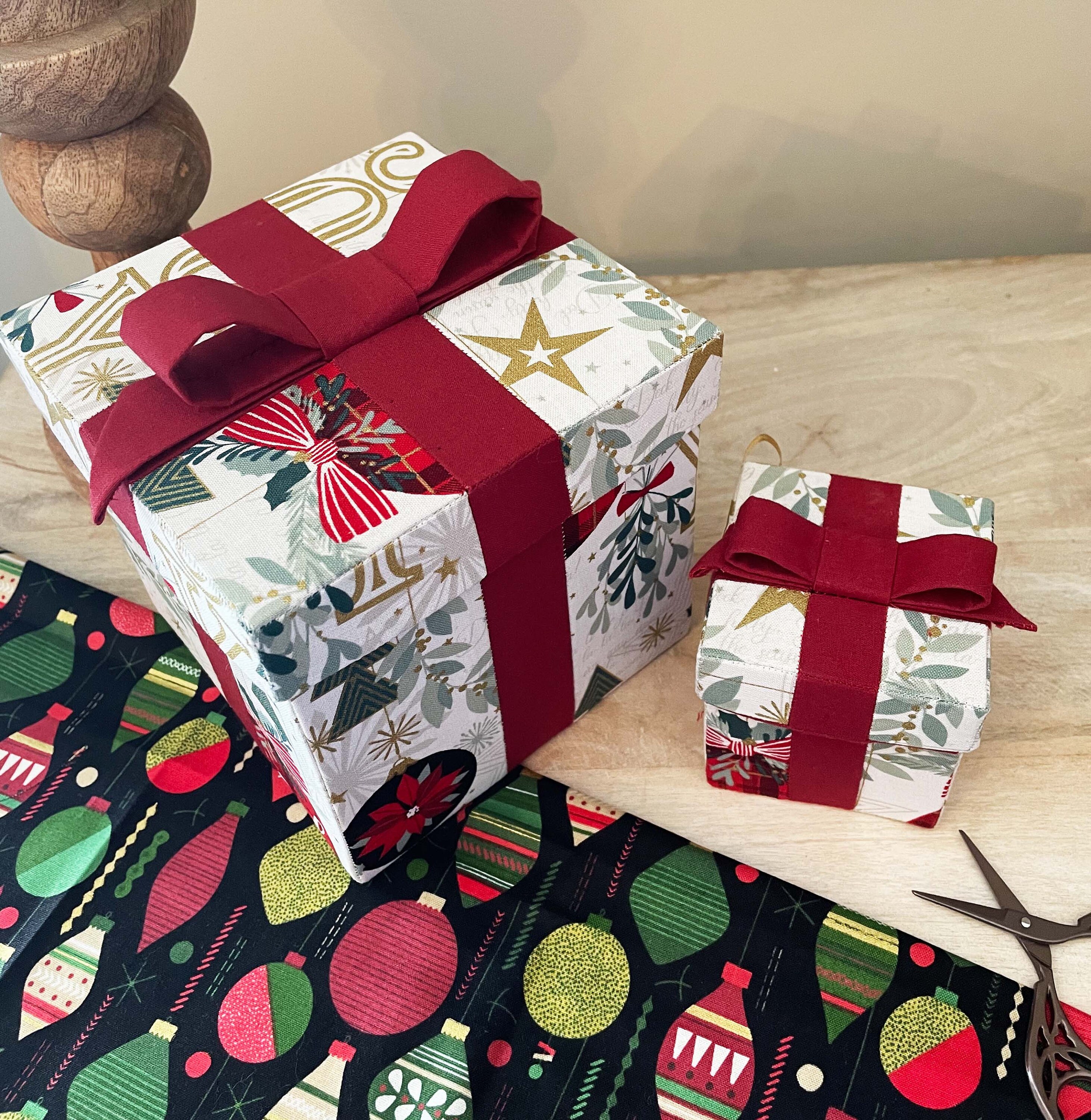 TWO Gift Box Patterns PDF Download Svg Included. A4 and US Letter Size ...