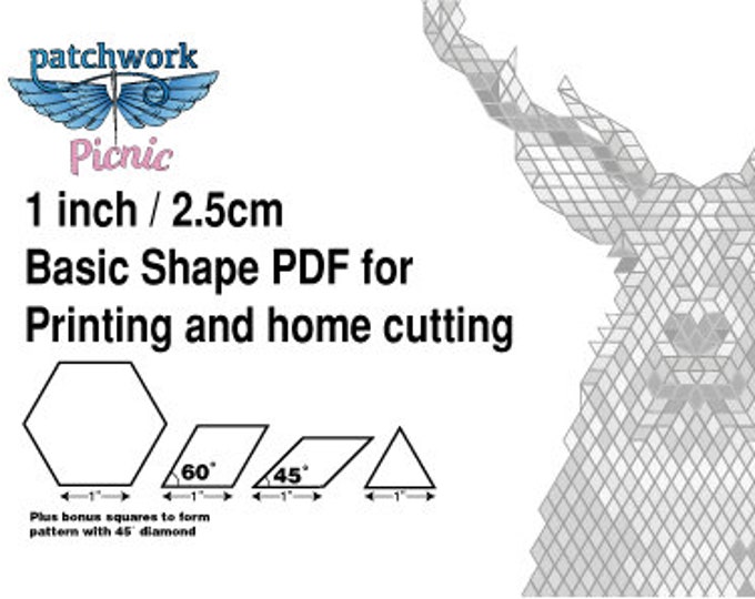 Printable Clam Shell EPP Template Instant PDF Download - Etsy Canada