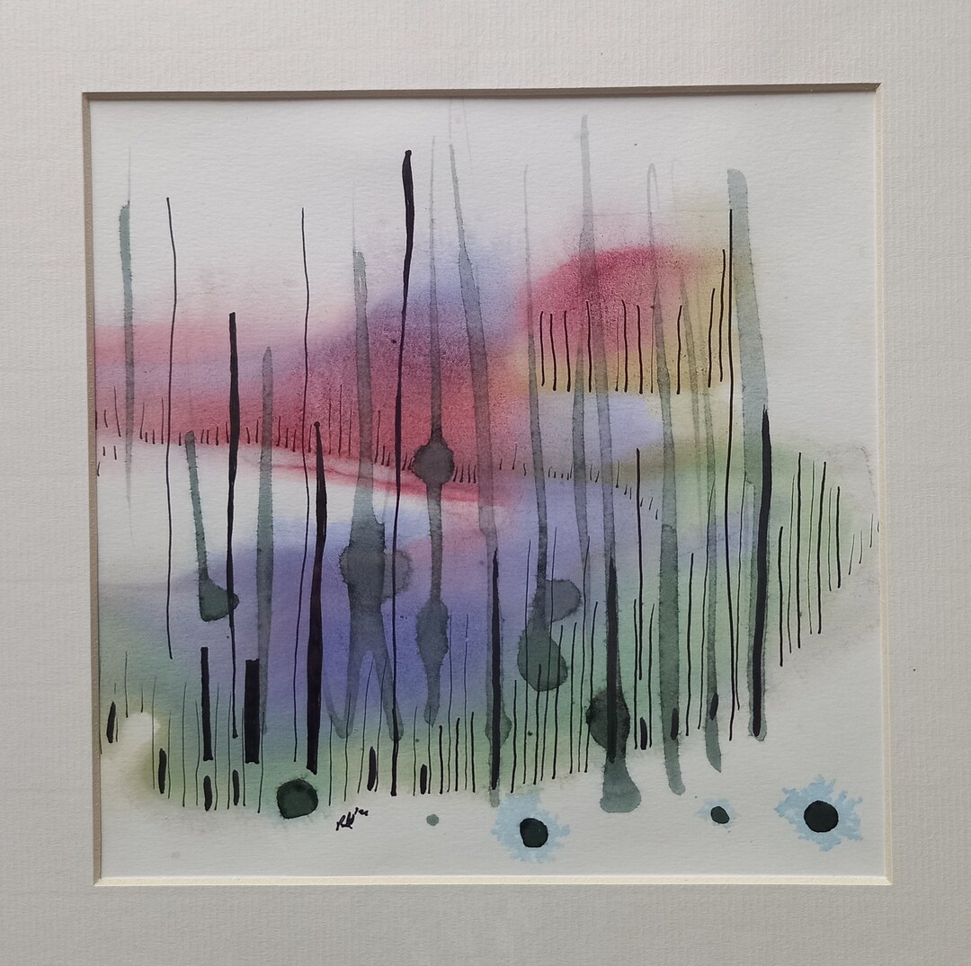 Oxleas Woodland Colours NOT A PRINT Original Work - Etsy