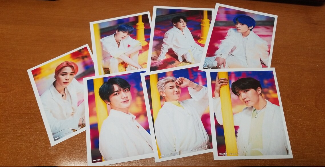Bts Postcards - Etsy