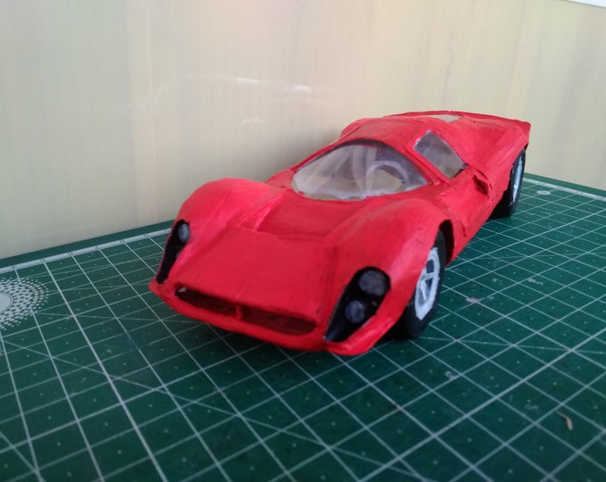 Ferrari 330ppaper Model Kitpdfpapercraft 3D Paper Craft - Etsy