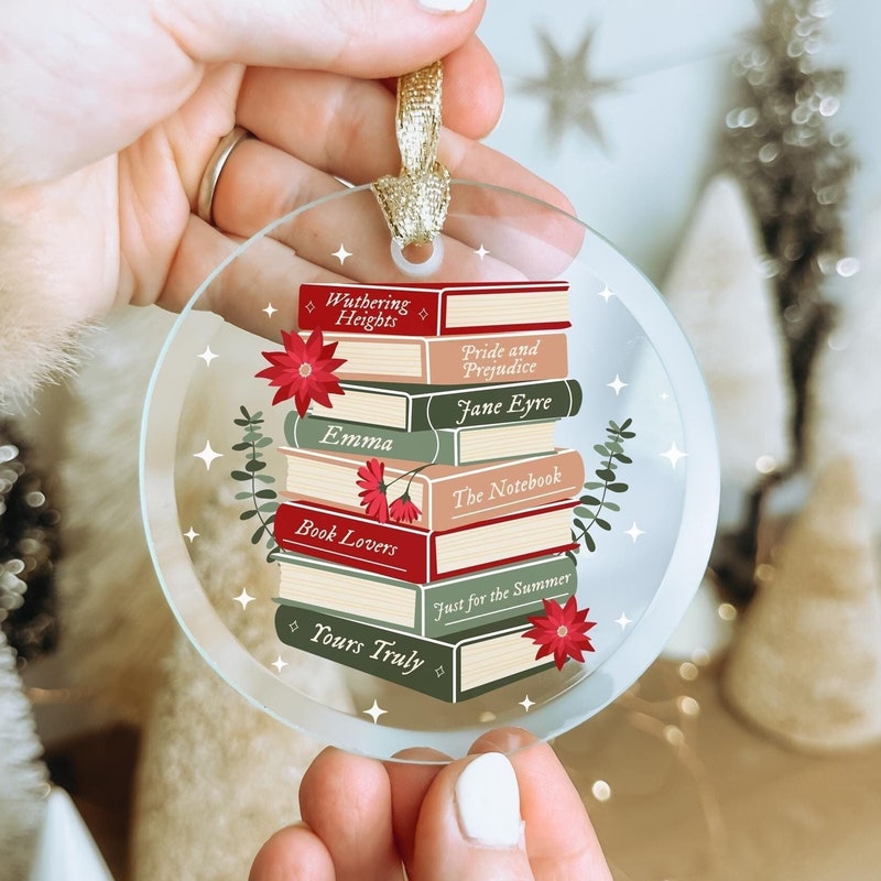 Book Ornament - Etsy