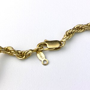 Vintage Gold Filled 24K Rope Chain 10 Long Chain Necklace - Etsy