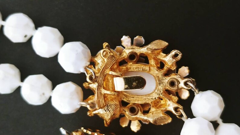 Vintage Selro Selini Multi Strand Necklace With Clip on | Etsy