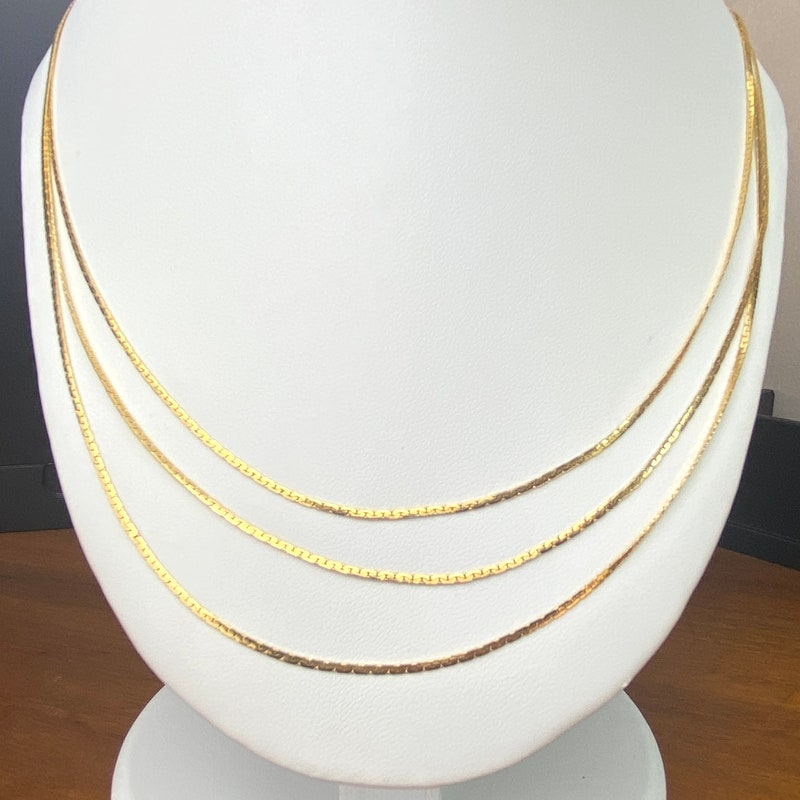 Multi Chain Necklace - Etsy