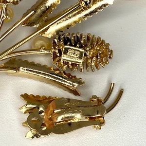 Rare Vintage Jewelry Set Signed CR Co Pine by Charles Reis Pinecone ...