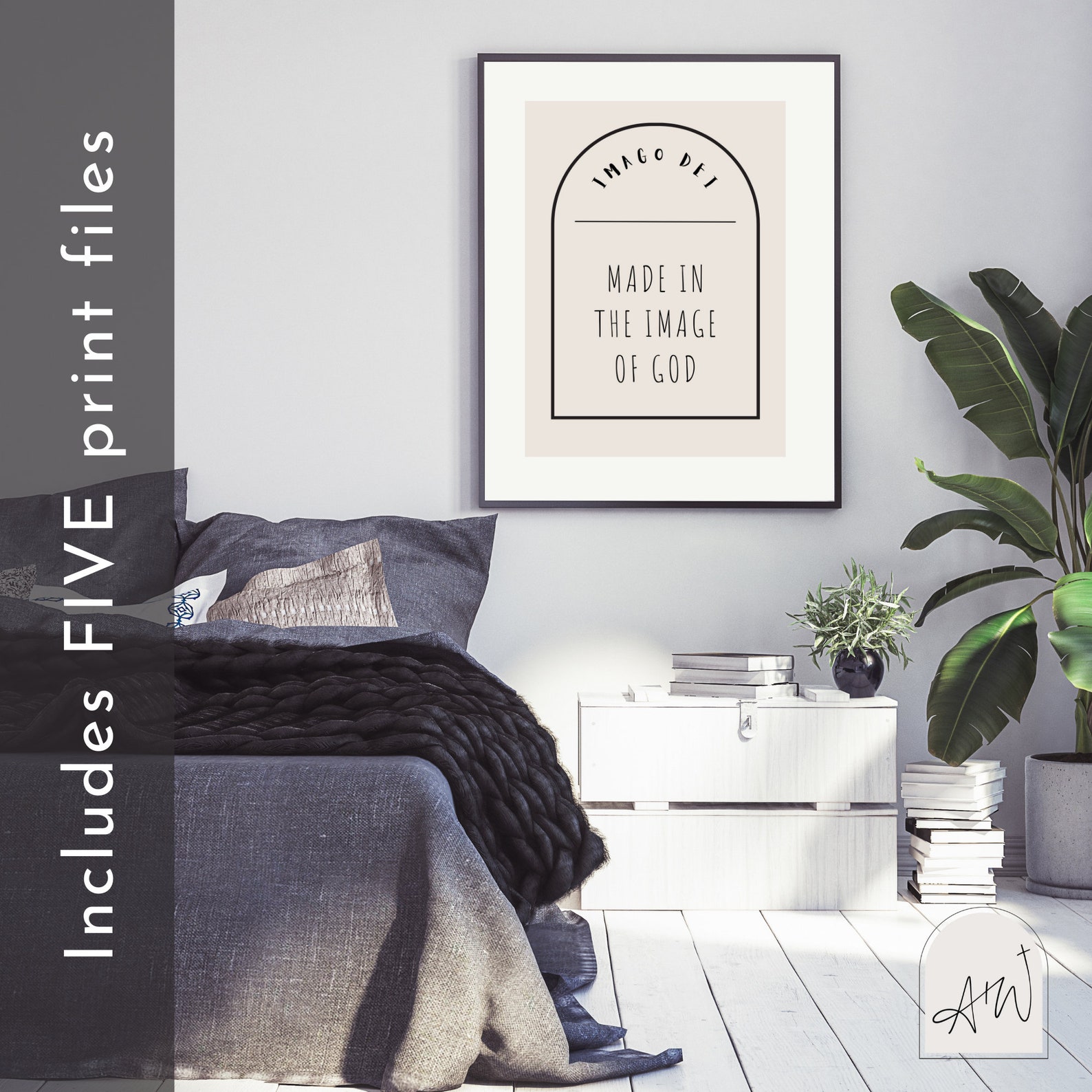 Imago Dei Made in the Image of God Christian Art Spiritual Print ...