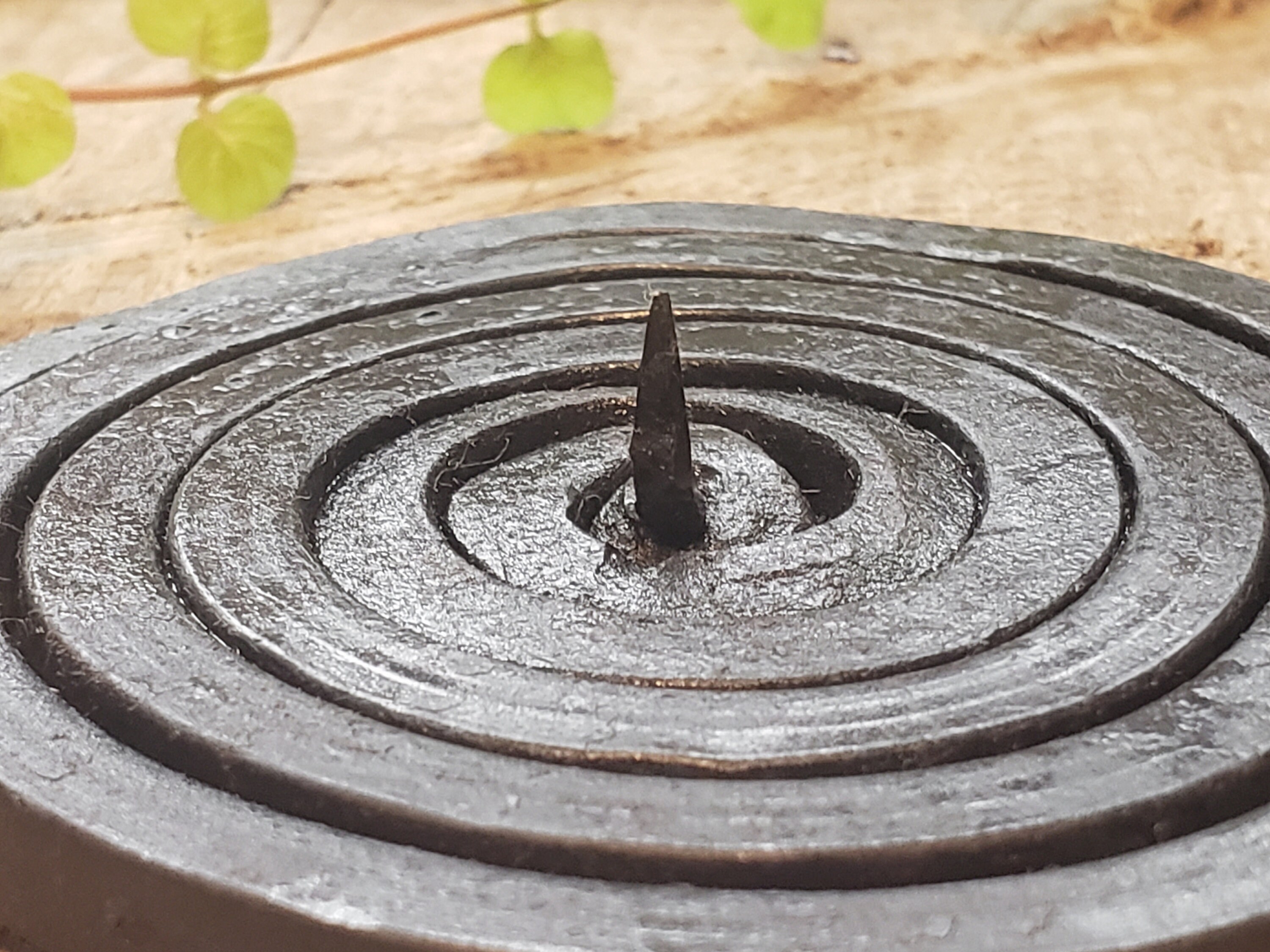 Wrought Iron Spiral Chamber Candle Holder | Hand Forged | Rustic ...