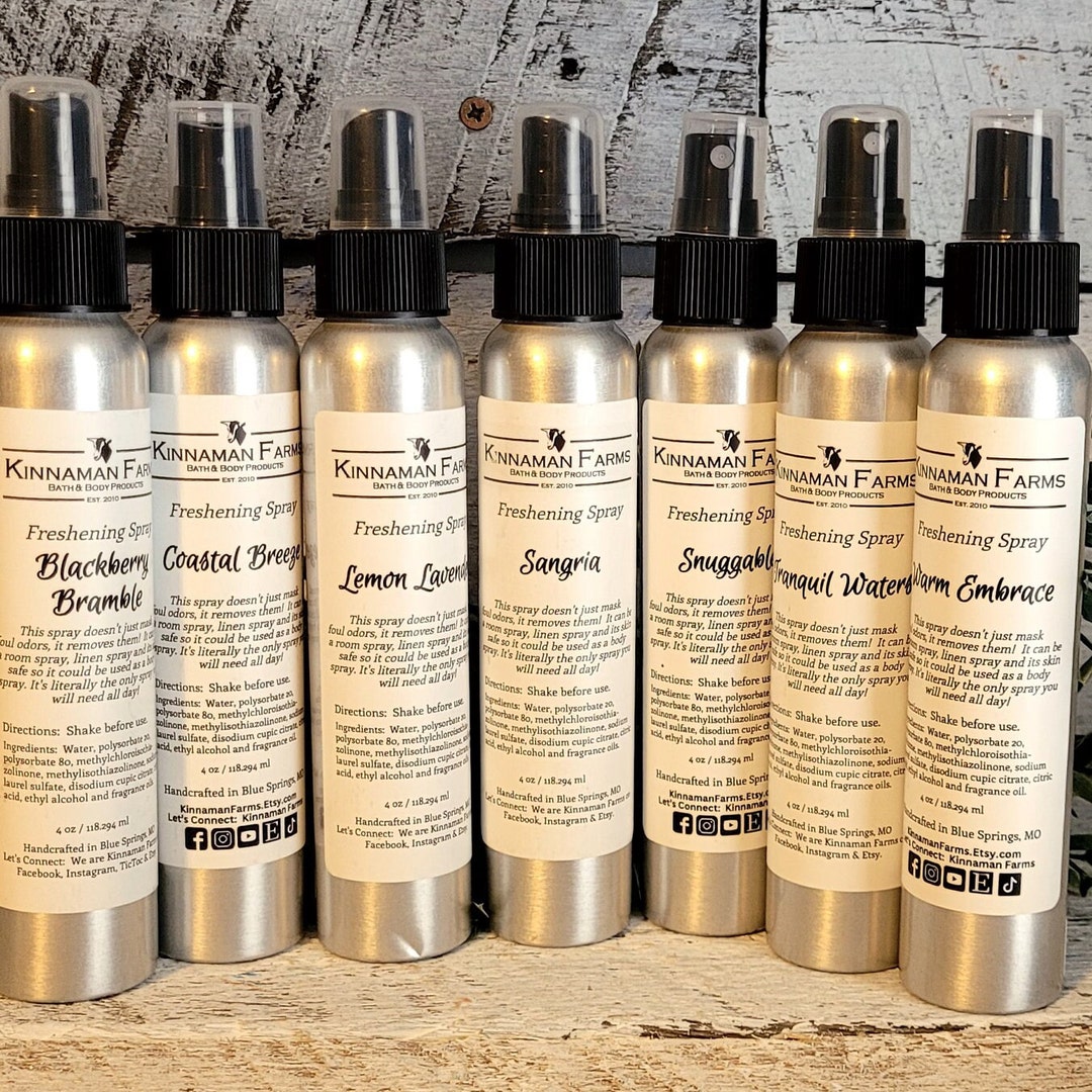 Deodorizing Spray | Odor Neutralizing Spray | Body Spray | Skin Safe ...