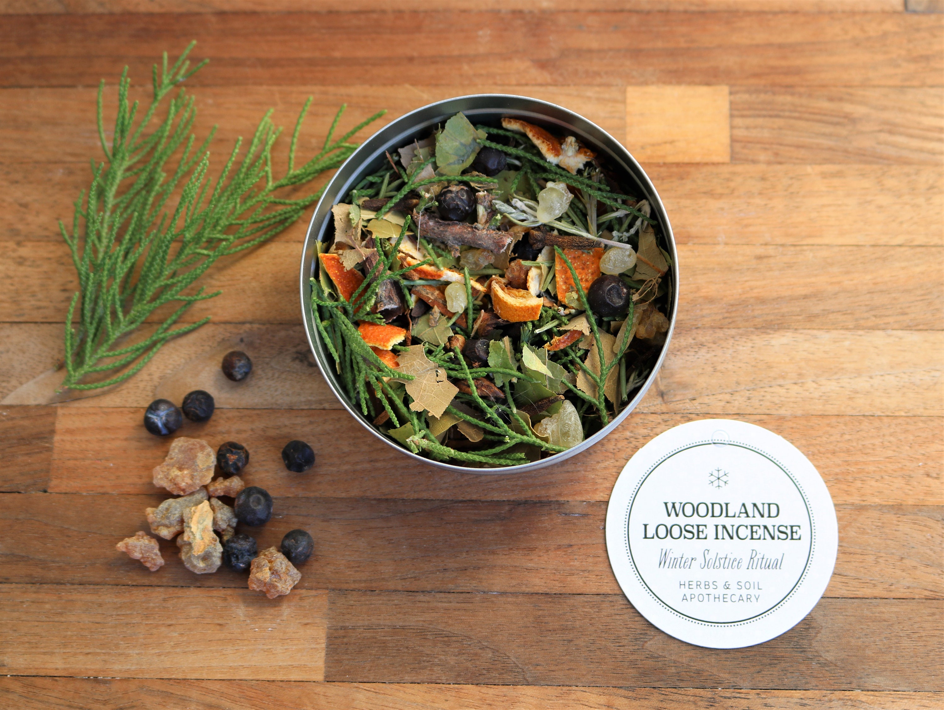 Woodland Loose Incense Handcrafted Herbal Incense Scented | Etsy