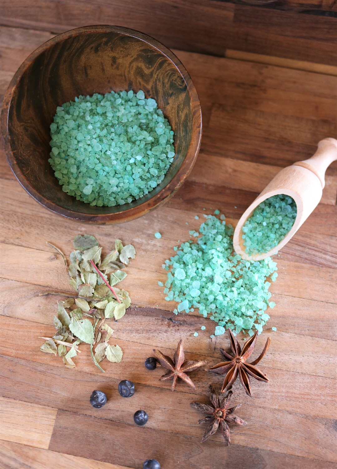 Sea of Trees Bath Salts, Woodland Blend of Essential Oils Mixed With ...
