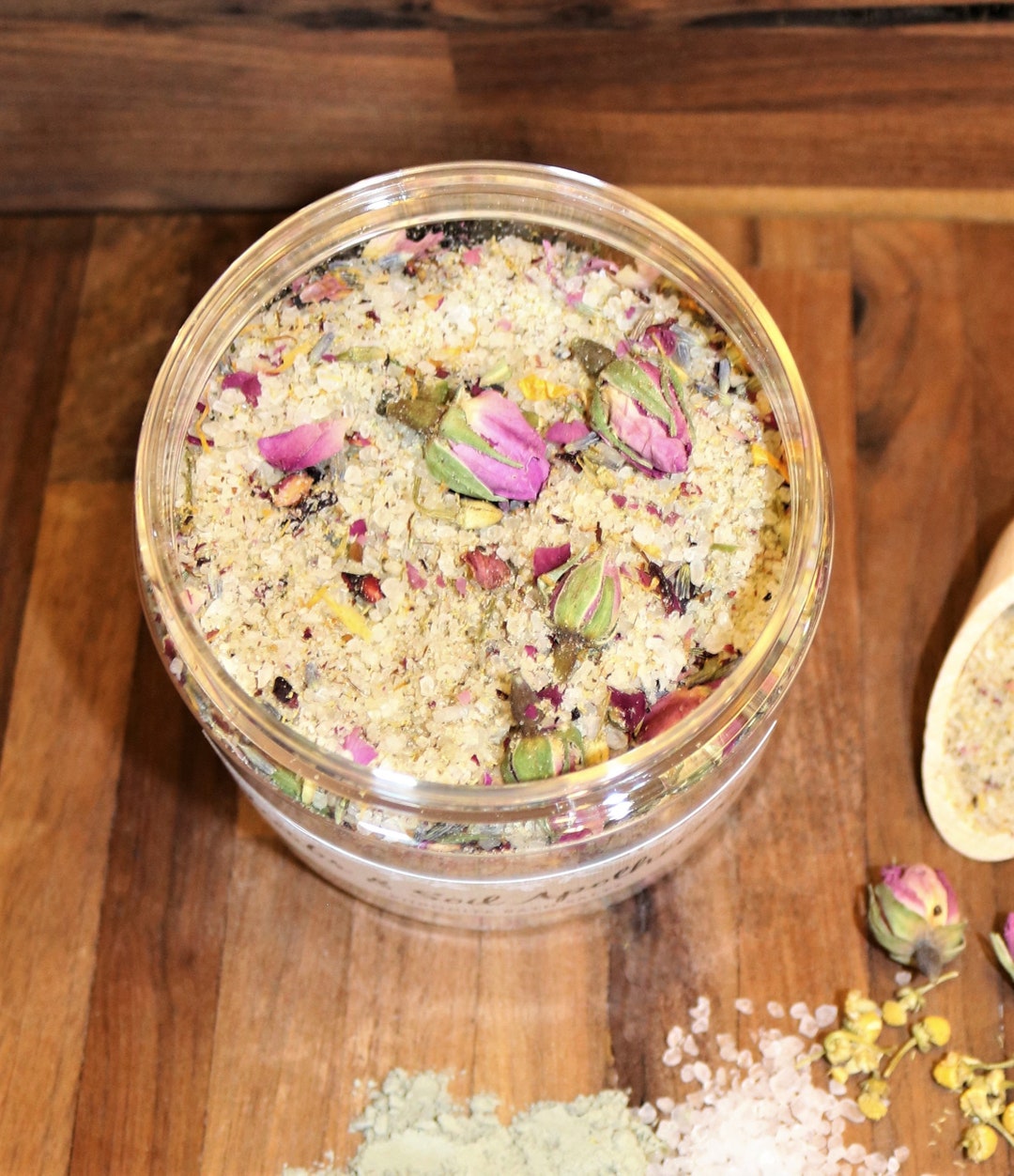 Aphrodite Bath Salts, European Spa Salt With Dead Sea Salts, Botanical ...