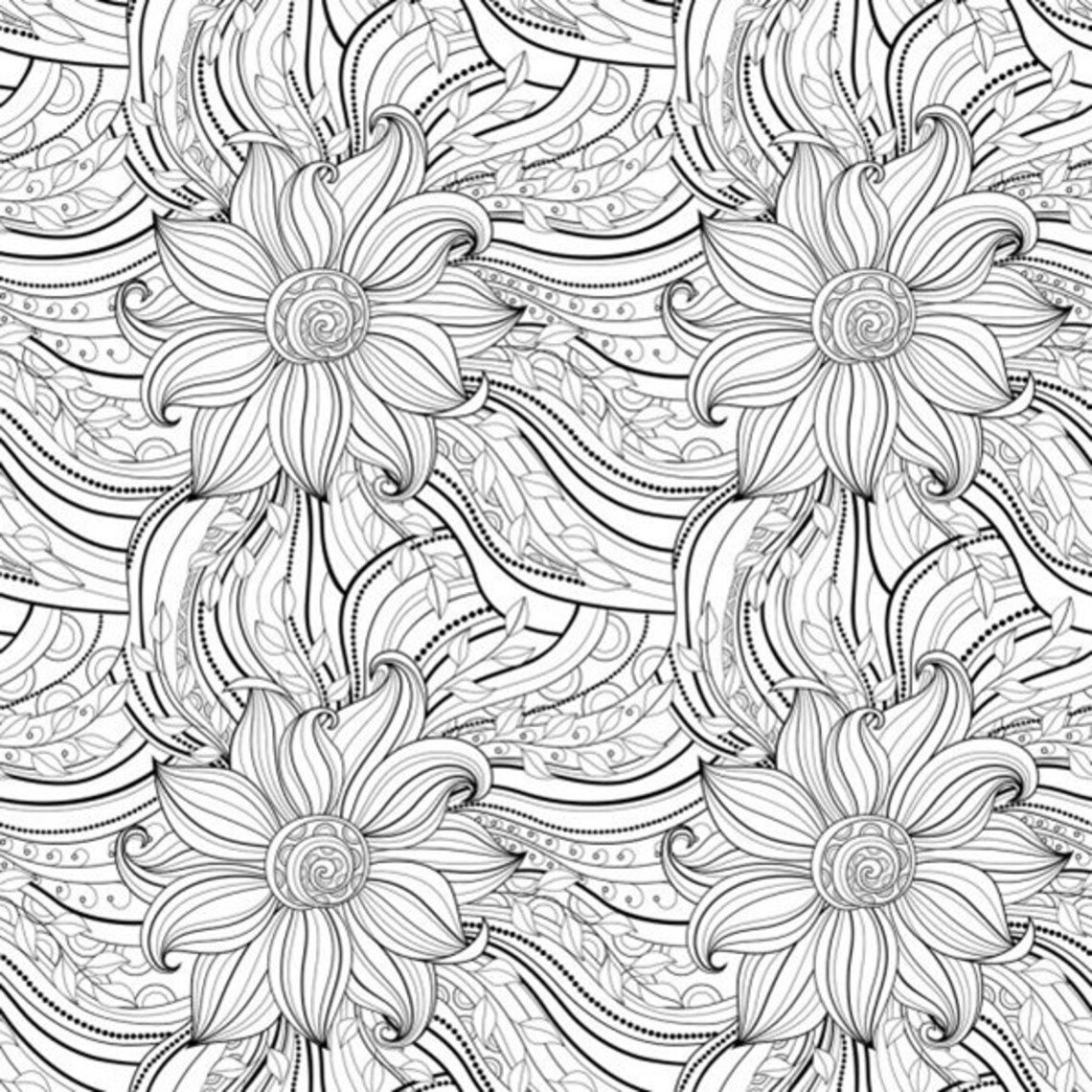 Mega Bundle: 90 Printable Mandala Colouring Pages - Instant Download - Etsy