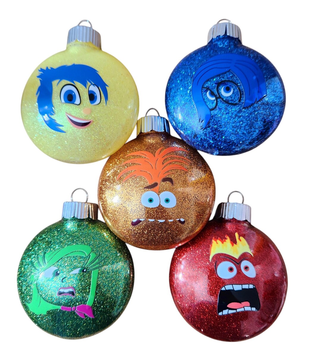 Emotions Glitter Ornament - Etsy