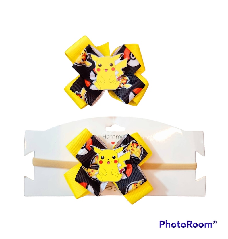 Pikachu/pokemon Hairbow Collection - Etsy