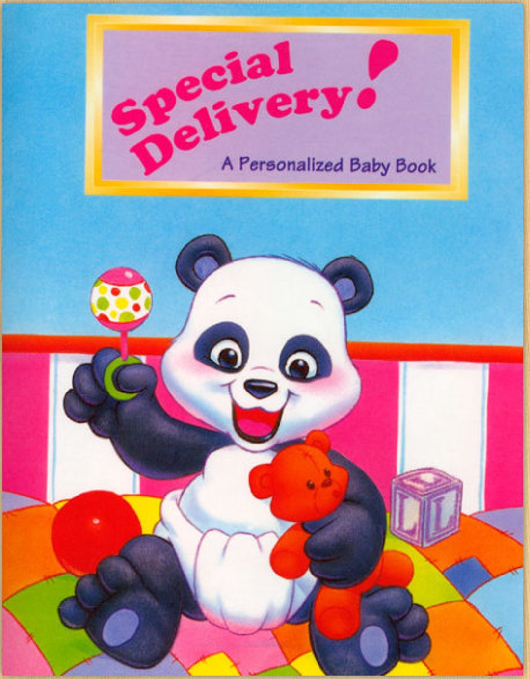 Special Delivery Baby Book, Babys 1st Book, Toddler Book - Etsy