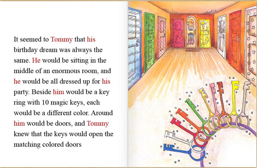 My Birthday Surprise, Custom Easy Reader, Personalized Story Book ...