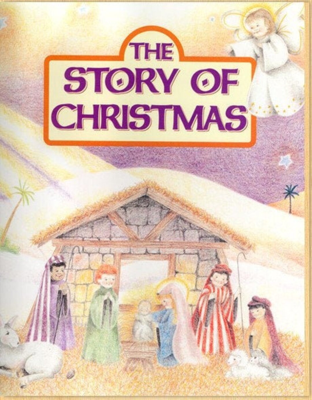 The Story of Christmas, Personalized Toddler Hard Cover Book, Childrens ...