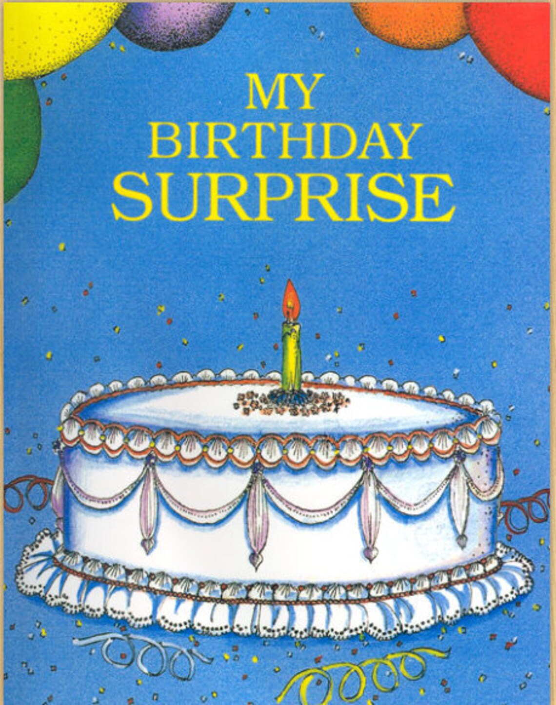 My Birthday Surprise, Custom Easy Reader, Personalized Story Book ...