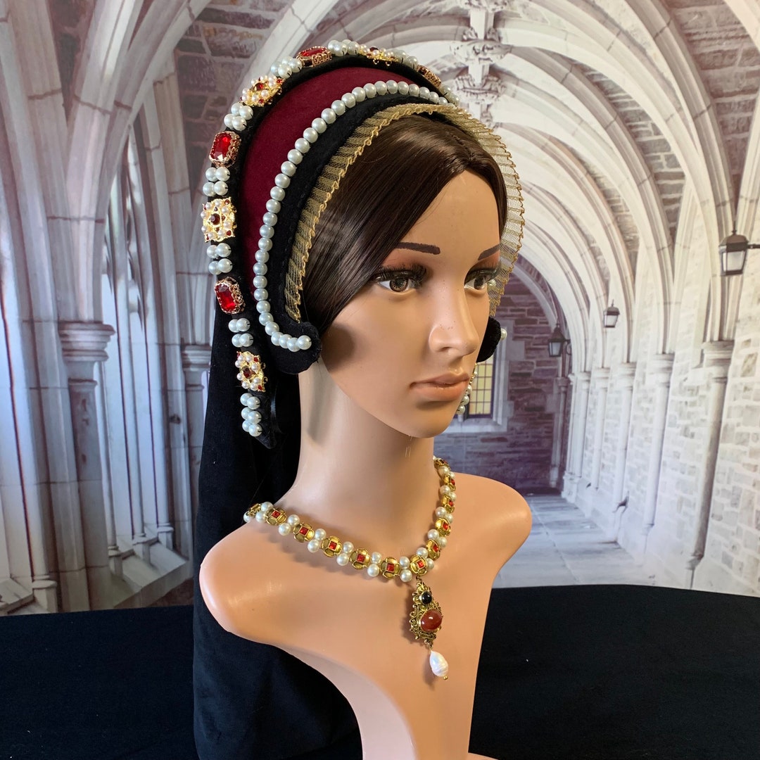 Tudor French Hood - Bespoke Made to Order - Etsy
